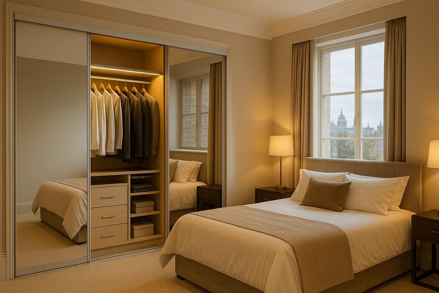 Fitted Wardrobes London – Bespoke Built-In Wardrobe Solutions | TaskMan